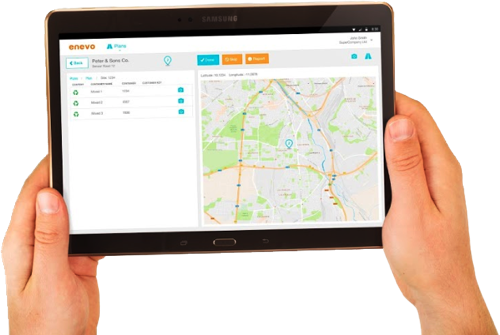 Dumpster sensors | Enevo, Inc.